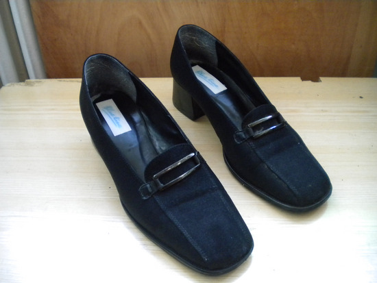 Ženske crne kožne cipele br. 39 Blue Line