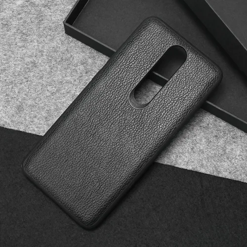 Futrola - maska Leather za Huawei Mate RS Porsche design crna