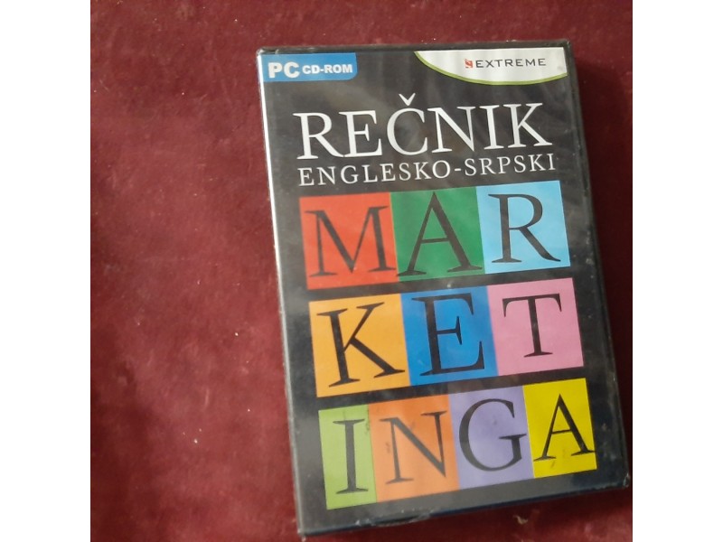 Recnik Englesko Srpski PC cd rom