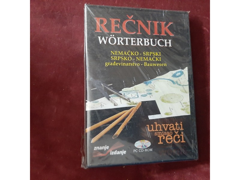 Recnik NEMACKO SRPSKI PC cd rom