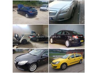 Opel delovi Zafira,Corsa C D,Insignia,Meriva,Astra ,vectra