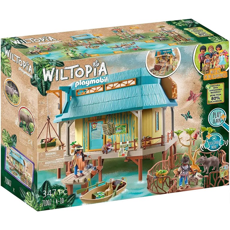 Playmobil Wiltopia Centar za životinje