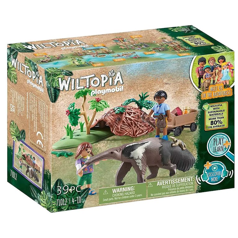 Playmobil Wiltopia Druženje sa mravojedom