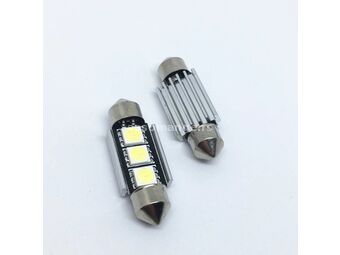 LED CANBUS sijalica 39mm 41mm C5W 3 dioda sijalice tablice