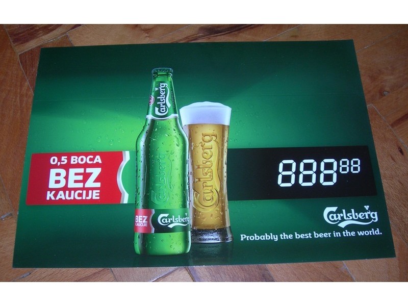 Carlsberg pivo, reklama