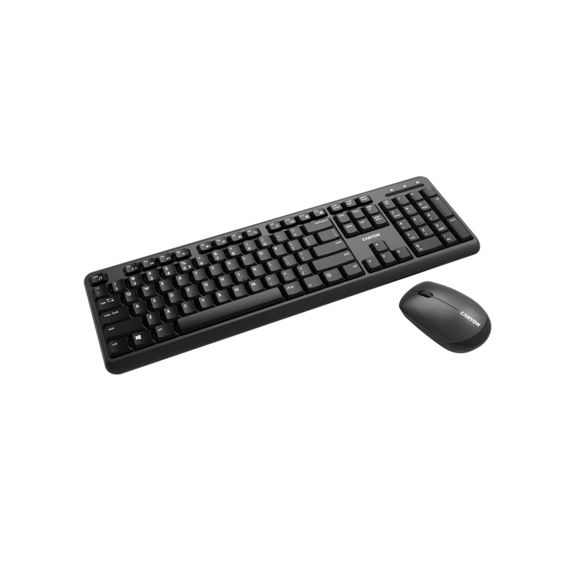 Canyon CNS-HSETW02-US crni komplet tastatura+miš