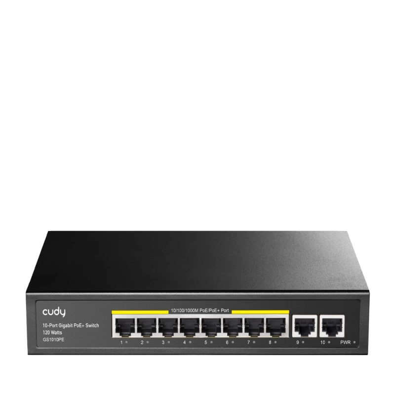 Cudy GS1010PE switch 10-portni