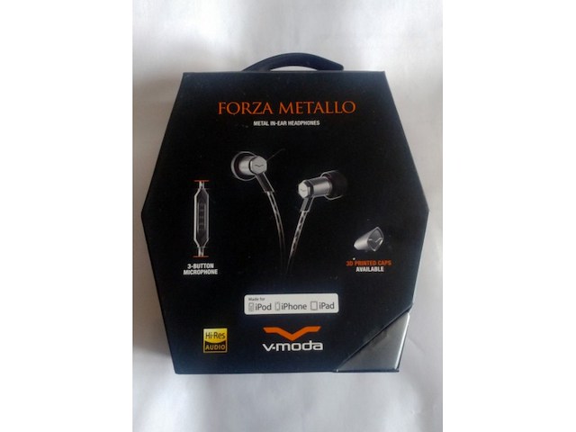 Roland V-Moda Forza Metallo, in-ear slušalice, bubice