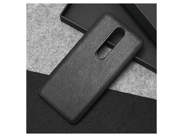 Maskica Leather za Huawei Mate RS Porsche design crna