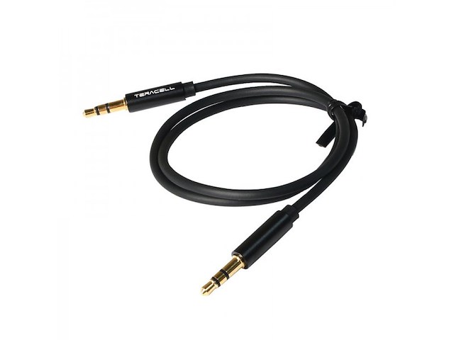 Audio kabl Teracell Aux 3.5mm crni 0.5m