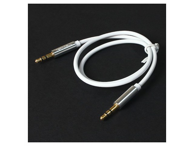 Audio kabl Teracell Aux 3.5mm beli 0.5m