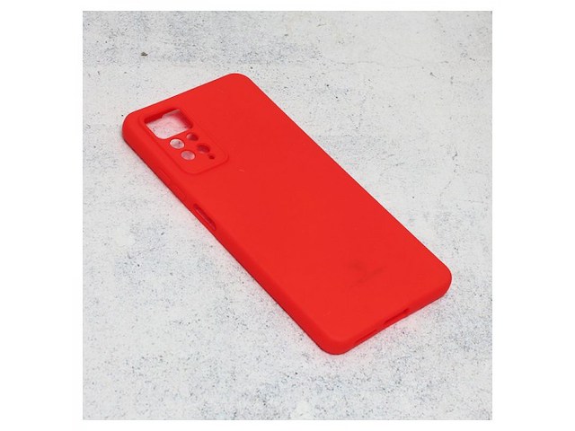 Maskica Teracell Giulietta za Xiaomi Redmi Note 11 Pro 4G/5G (EU) mat crvena