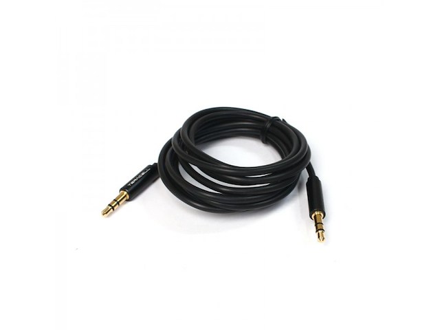 Audio kabl Teracell Aux 3.5mm crni 2m