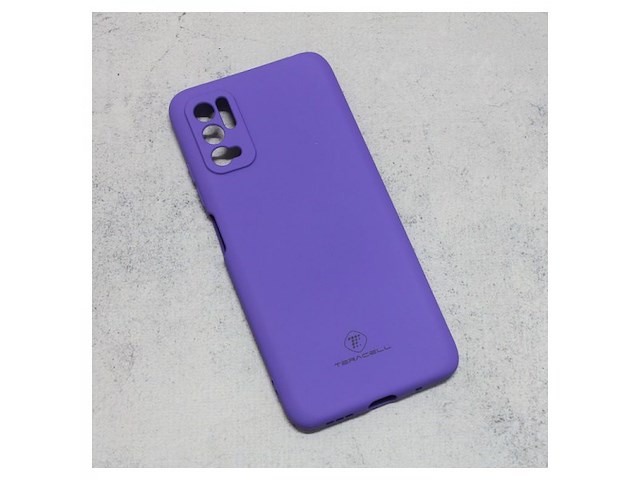 Maskica Teracell Giulietta za Xiaomi Redmi Note 10 5G mat ljubicasta