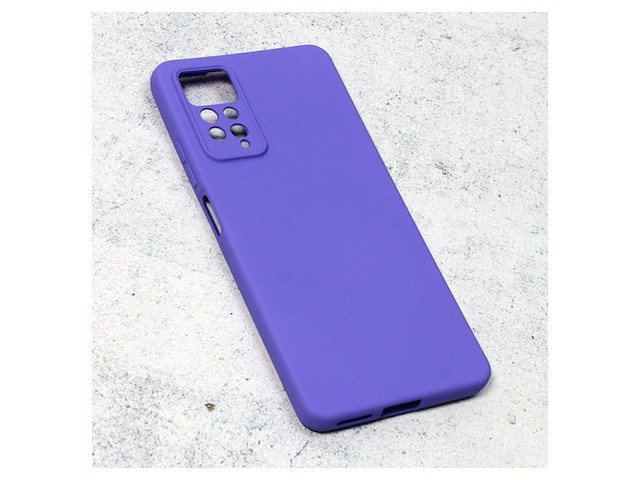 Maskica Teracell Giulietta za Xiaomi Redmi Note 11 Pro 4G/5G (EU) mat ljubicasta