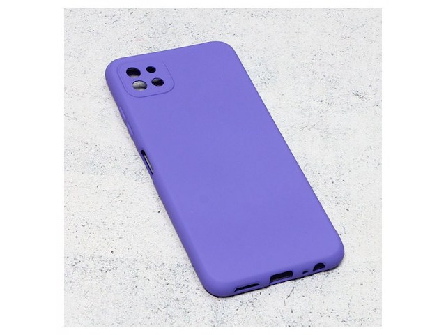 Maskica Teracell Giulietta za Samsung A226B Galaxy A22 5G mat ljubicasta