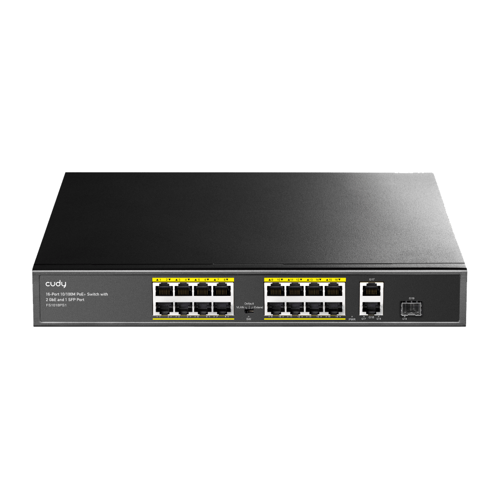 CUDY FS1018PS1 16port switch