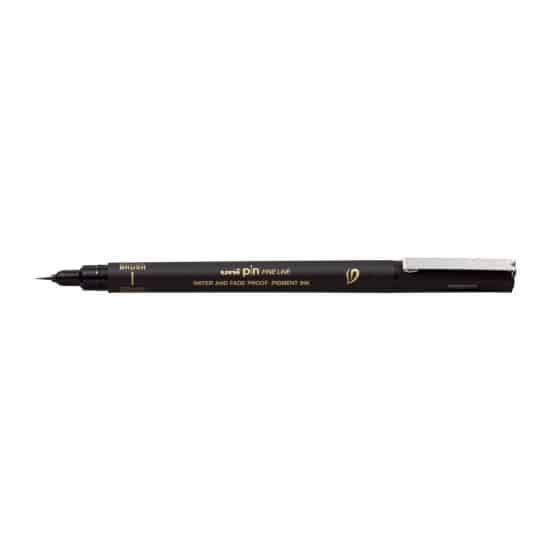 UNI marker PIN br-500 crni kaligrafski ispis/brush extra fine (UNI-ball)