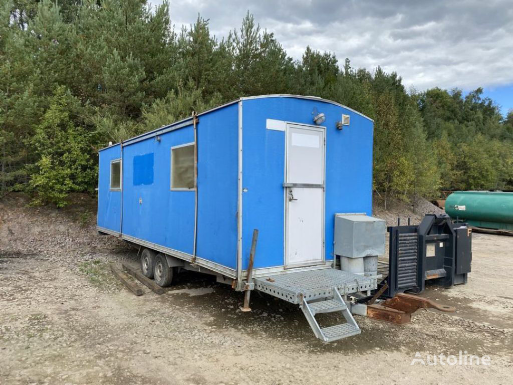 Norrlandsvagnen OMF6-30 office trailer kamp prikolica