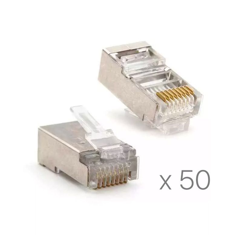 Konektor RJ45 metalni CAT5 JWD-AD79 50 kom