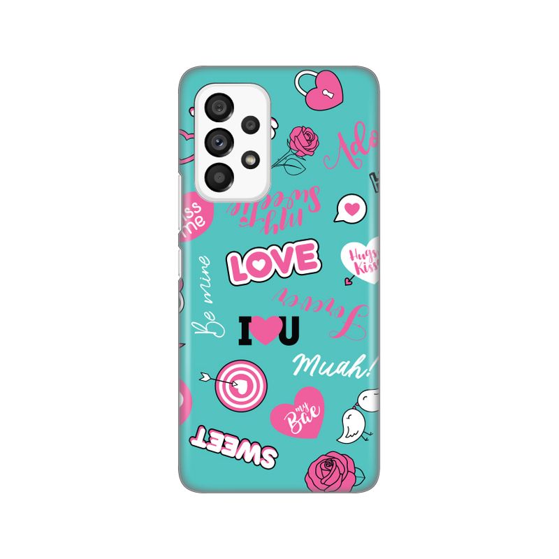 Maskica Silikonska Print za Samsung A536B Galaxy A53 5G Love