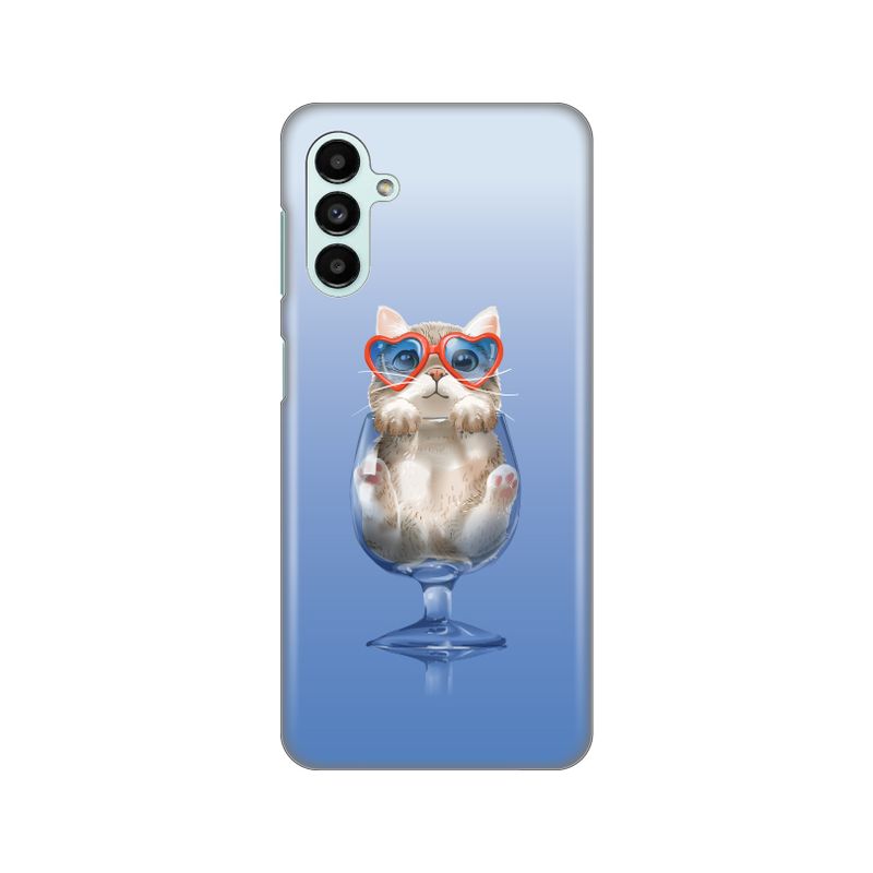 Maskica Silikonska Print za Samsung A136 Galaxy A13 5G Funny Cat