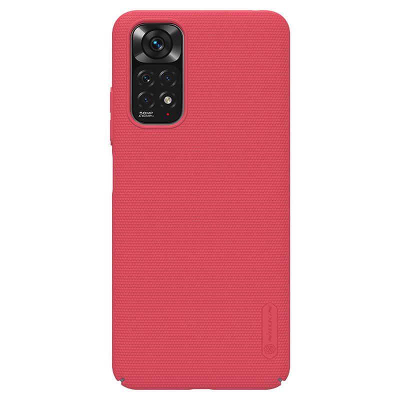 Maskica Nillkin Scrub za Xiaomi Redmi Note 11 crvena