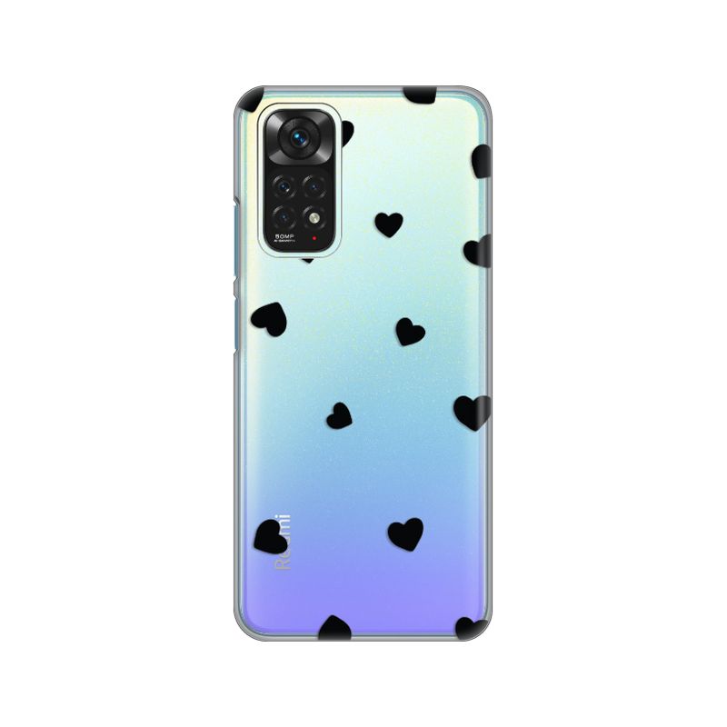 Maskica Silikonska Print Skin za Xiaomi Redmi Note 11/Note 11S Hearts