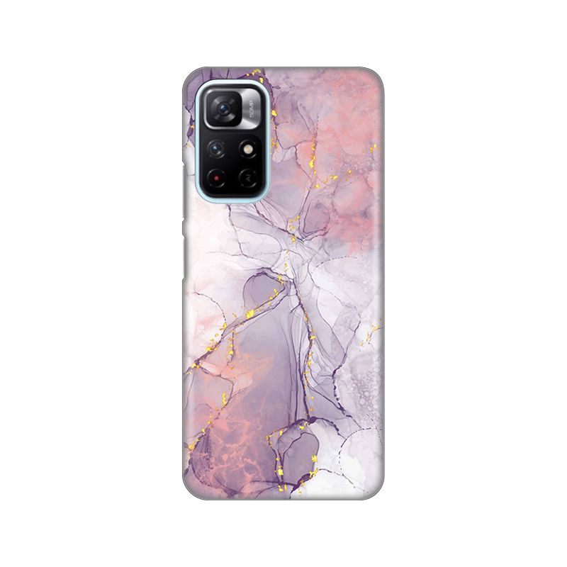 Maskica Silikonska Print za Xiaomi Redmi Note 11T 5G/Poco M4 Pro 5G Pink Marble