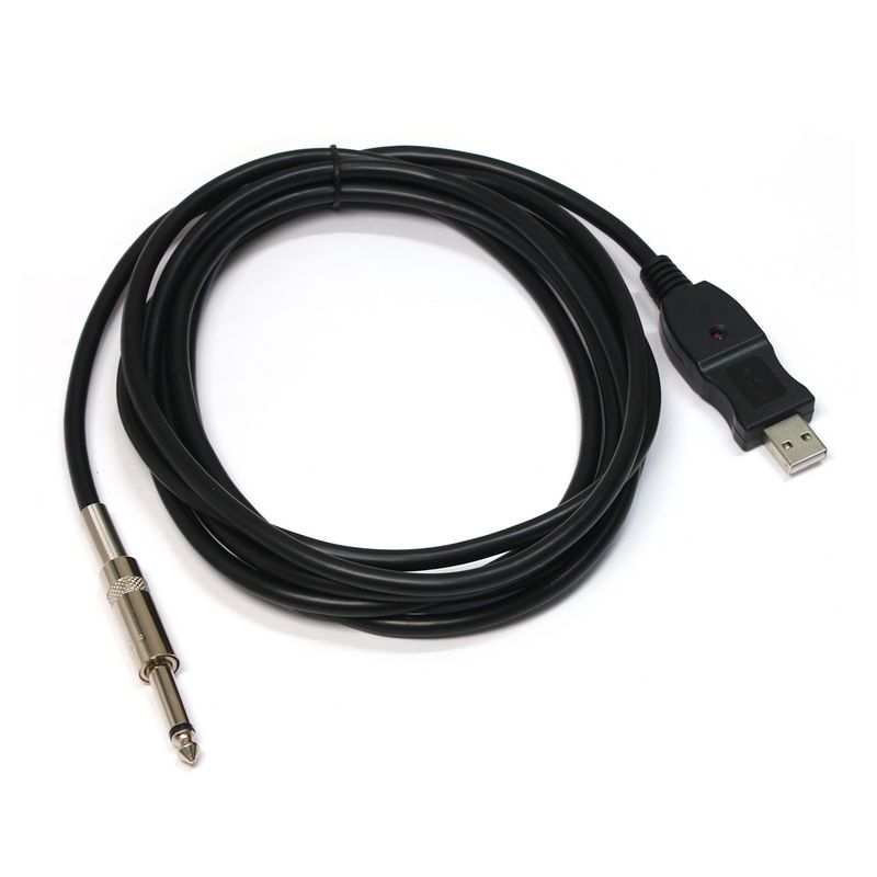 Kabl 6.35 m na USB Guitarski Audio kabl JWD-AU23 3M