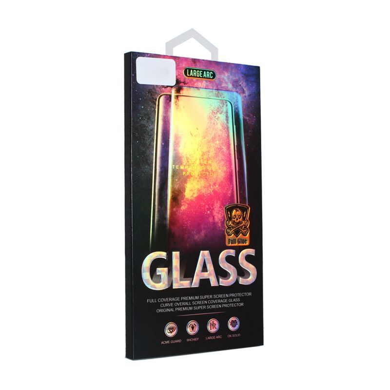 Zaštitno Staklo full glue za Xiaomi 12 Pro zakrivljeni crni