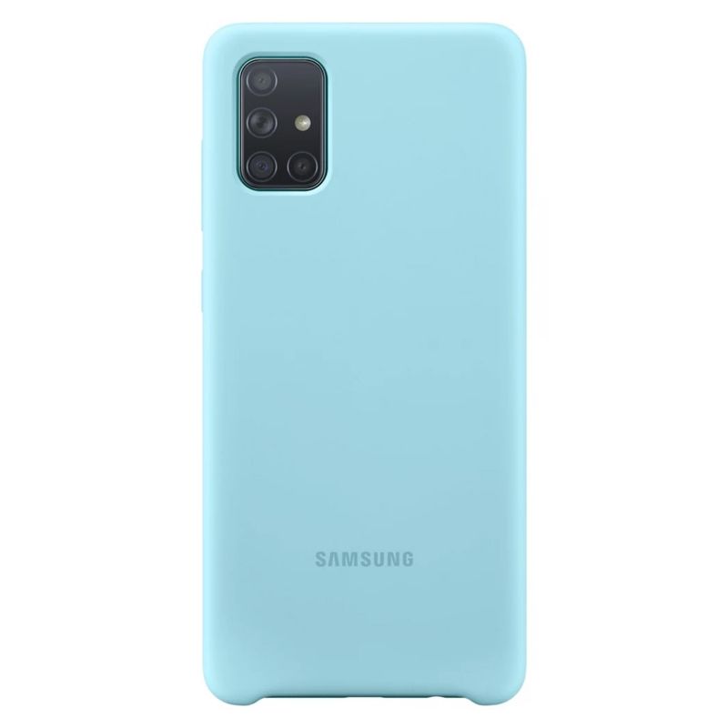 Samsung torbica silikonska za A71 plava (EF-PA715-TLE)