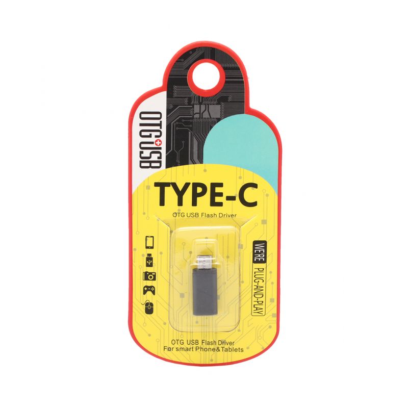 Adapter Type C na Micro USB crni