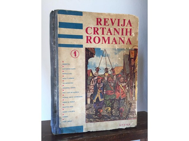 REVIJA CRTANIH ROMANA svezak 1-35 (RETKO)