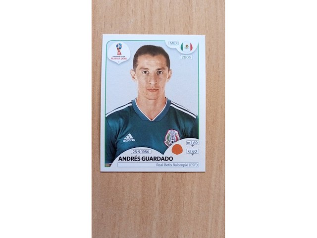 Panini Rusija Russia 2018 sličica broj 451