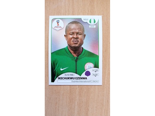 Panini Rusija Russia 2018 sličica broj 322