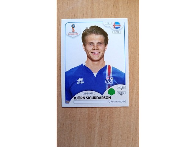 Panini Rusija Russia 2018 sličica broj 299