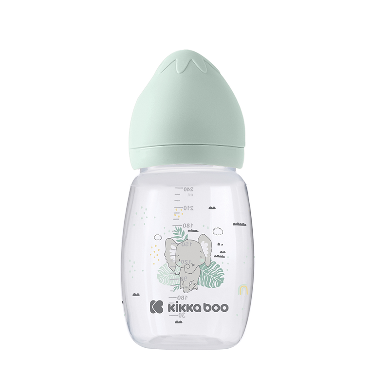 Kikka Boo Bebi flašica anti-colic 260ml Savanna Mint KKB21098