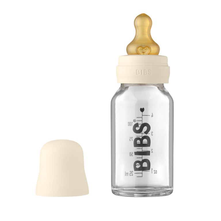 Bibs staklena flašica Ivory, 110ml