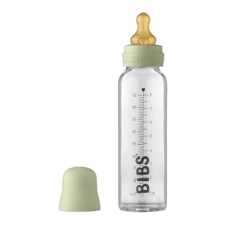 Bibs staklena flašica Sage, 225ml