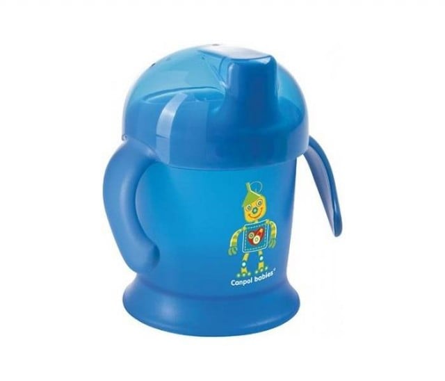 Canpol Non Spill šolja sa ručkama 200ml smiley ( 31/300 )