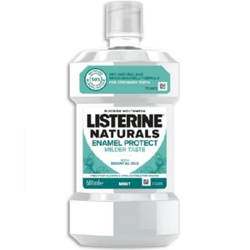 Listerine Tečnost Natural Enamel 500ml