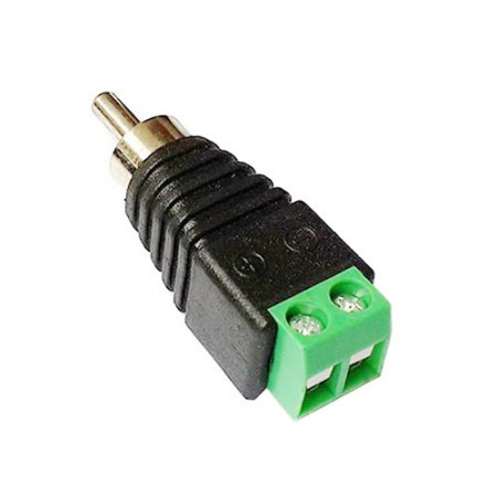 Konektor audio RCA-M terminal SRAF ( 017-0232 )