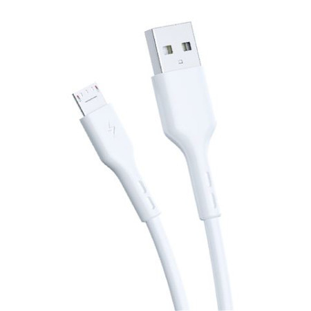 MS cable 3A USB-A 3.0- microUSB, 2m, beli ( 0001253731 )