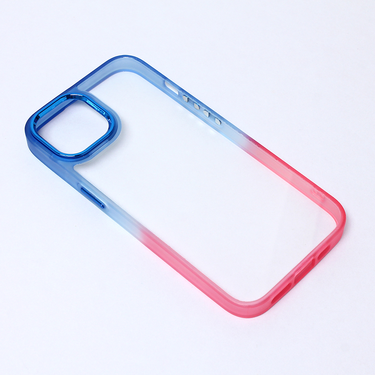 Maska(futrola) Colorful Acrylic za iPhone 14 6.1 plava
