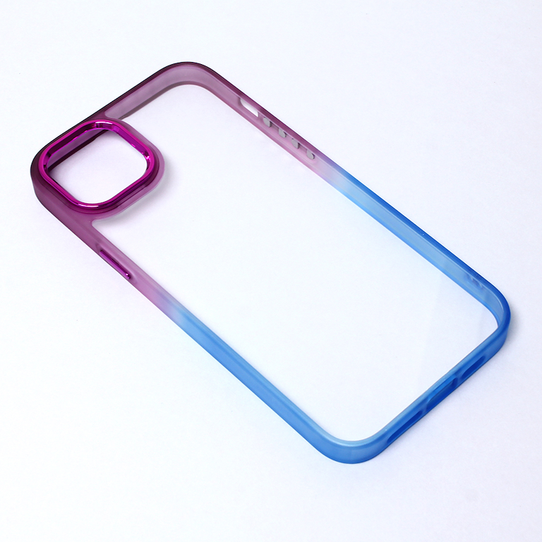 Maska(futrola) Colorful Acrylic za iPhone 14 Plus 6.7 ljubicasta