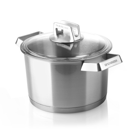 Mehrzer šerpa duboka 24cm sa poklopcem Premium inox 18/10, 6L ( 205000 )