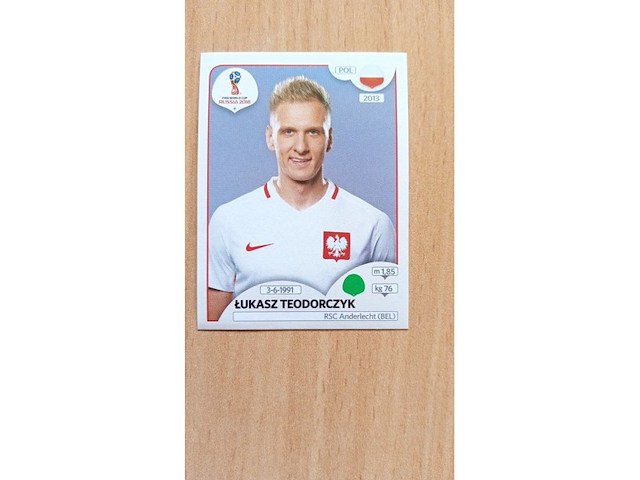 Panini Rusija Russia 2018 sličica broj 598