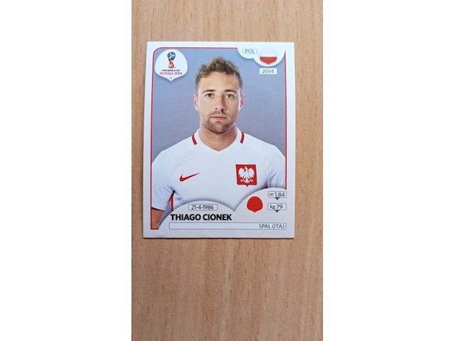 Panini Rusija Russia 2018 sličica broj 587