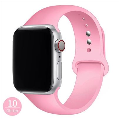 Apple watch pink silikonska narukvica 38/40/41mm